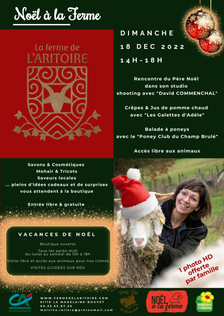 Noël à la Ferme de l'Aritoire - La Madeleine Bouvet